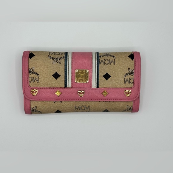MCM | Bags | Authentic Mcm Long Wallet | Poshmark